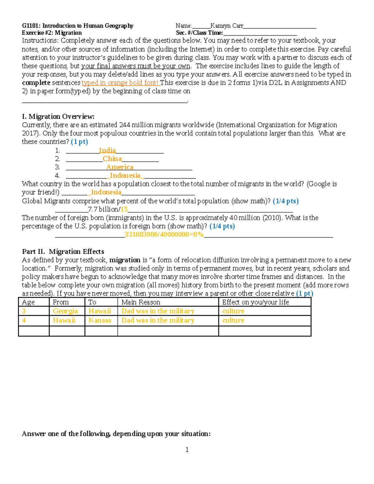 Ex02Migration - An assignment on Migration - G1101: Introduction to ...
