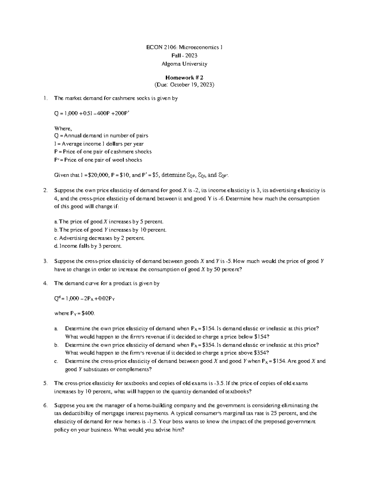 HW02 - This document is a homework paper helping to prepare midterms in ...