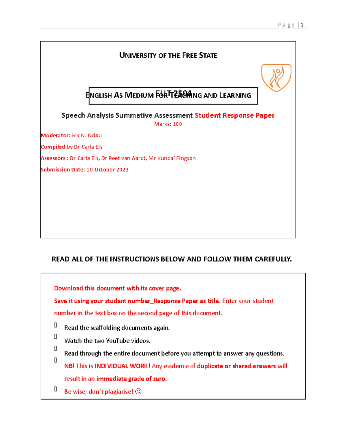 2021229915 ELLT 2504 analysis - Download this document with its cover ...