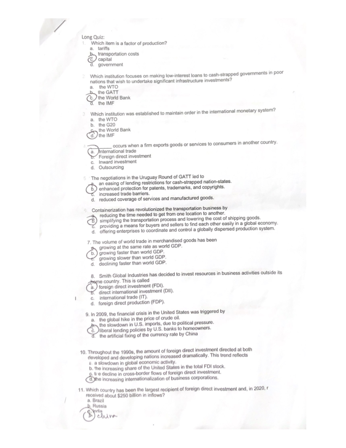 international business - Business Management - Studocu