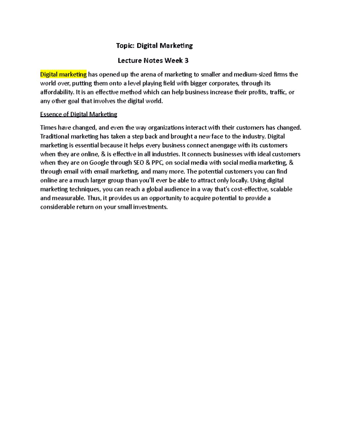 Digital marketing - It is an effective method which can help business ...