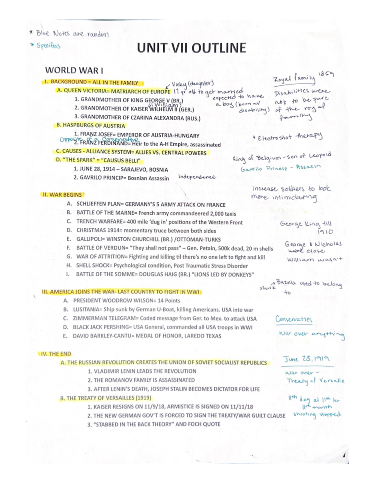 APWH- Unit 7 - Focuses on Unit 7 of World History and revolves mainly ...