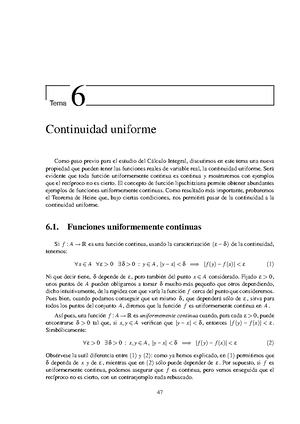 Continuidad y derivabilidad de funciones reales de varias variables - 5 Funciones reales de ...