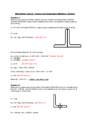 2.Timber Tutorial Solutions Tension and Compression - Timber ...