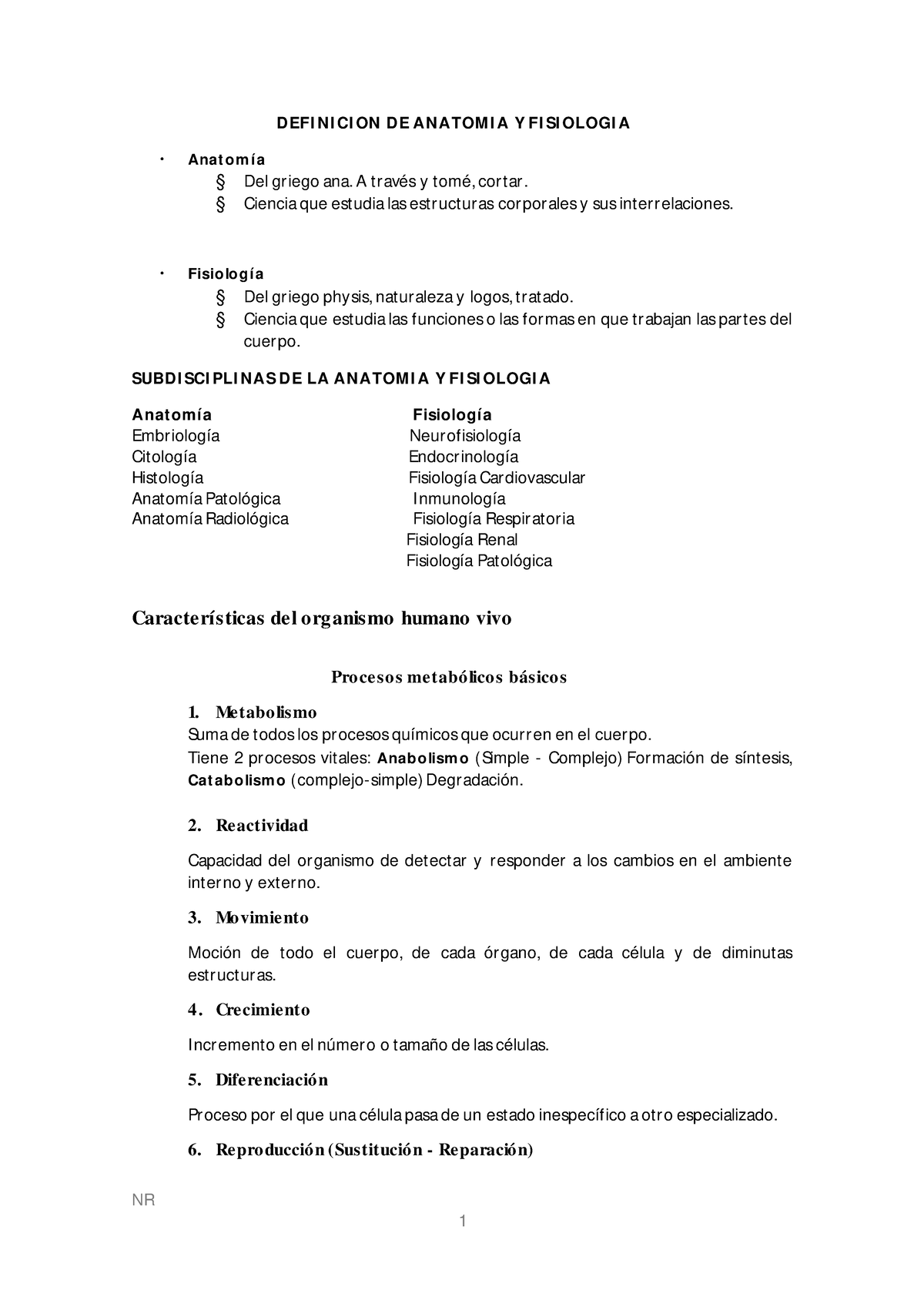 Clases de fisiologia - Warning: Error during font loading: XMLHttpRequest is not defined NR DEFI ...