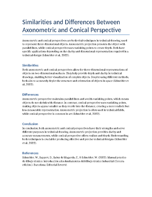 Technical Drawing Intersections Similarities Differences ...