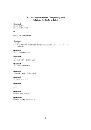 Introduction to Computer Systems Exam Questions/Answers Sample 2016 ...