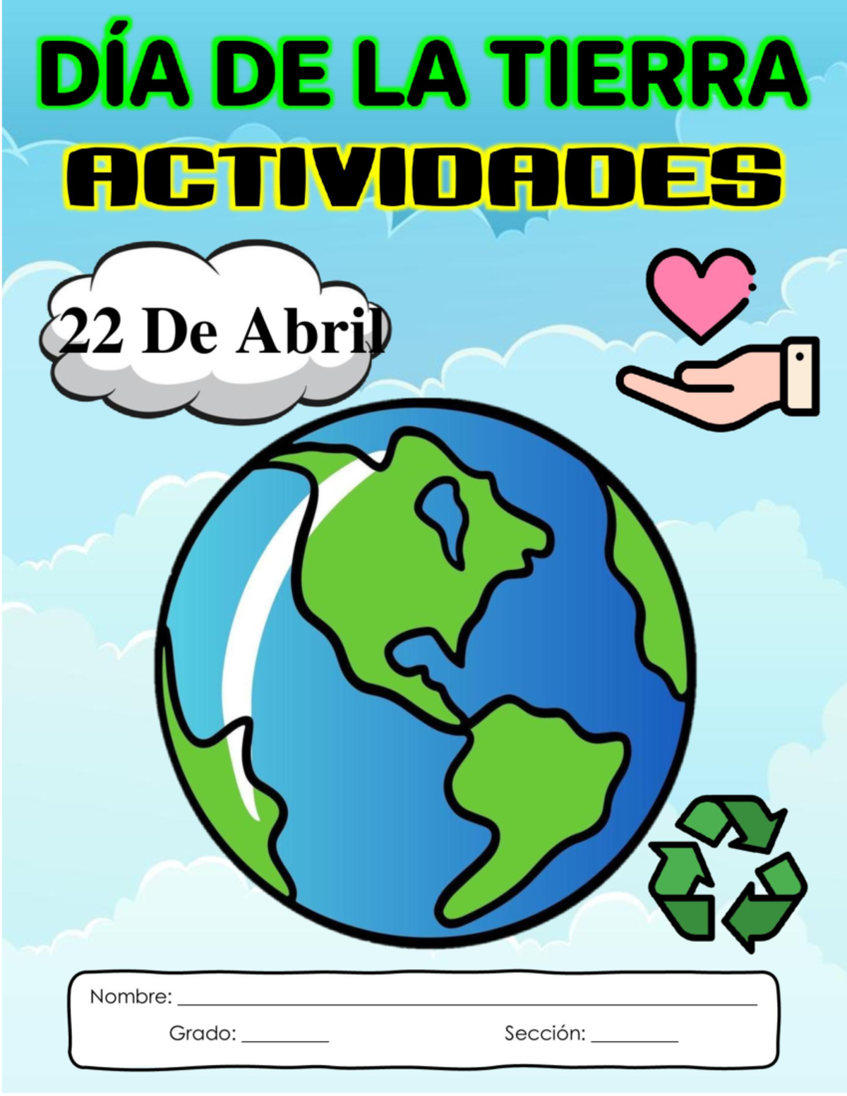🌎☘️ Actividades DÍA DE LA Tierra🌎☘️ - Haga clic en el siguiente enlace ...