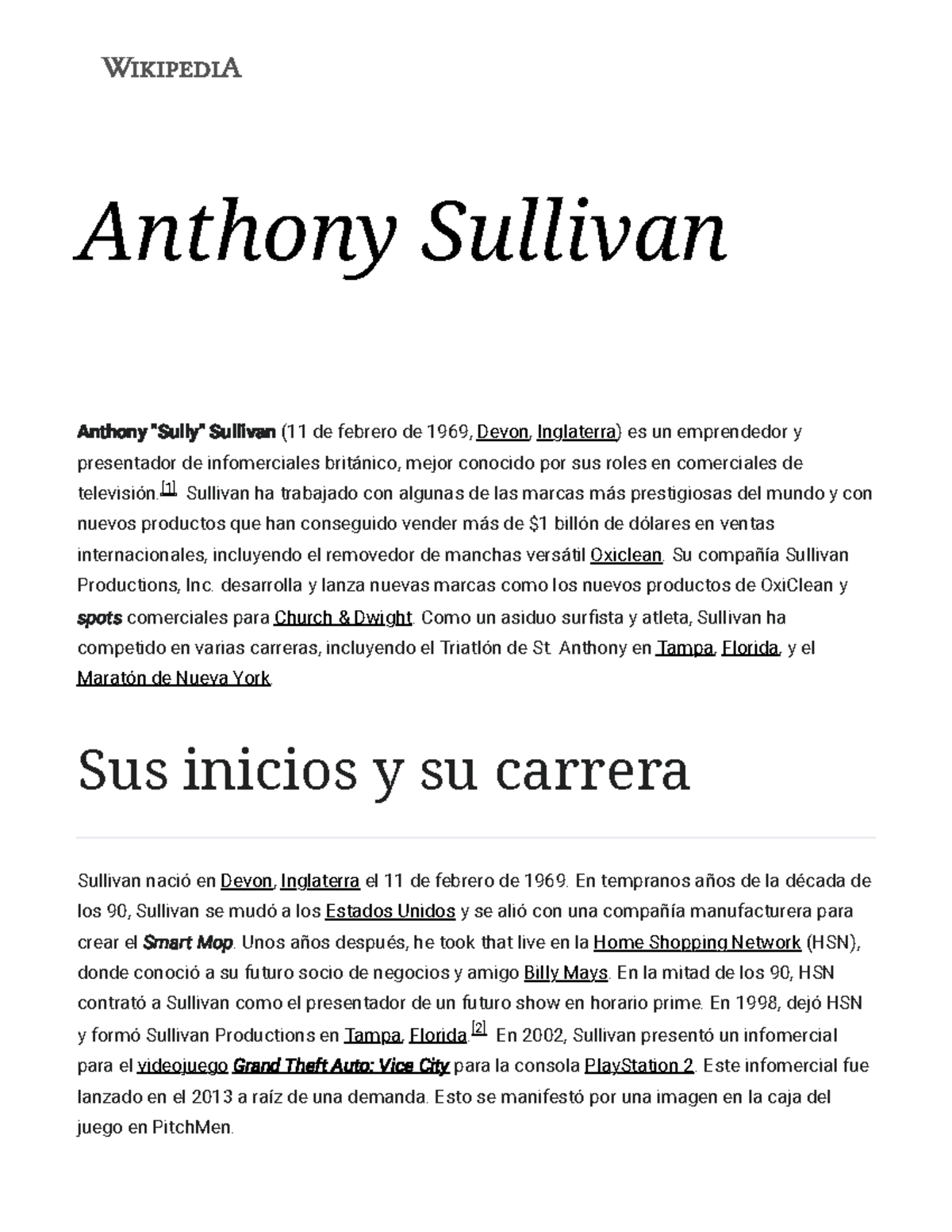 Pan8 - Resumen Historia del Arte I - Anthony Sullivan Anthony "Sully ...
