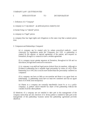 Business LAW I ( Module)1 - BUSINESS LAW 1 LECTURE NOTES BY E. OBERE ...