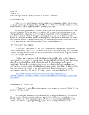 INFM 109 Fritts - ?? ? - What is a quantum computer? A quantum computer harnesses some of the ...