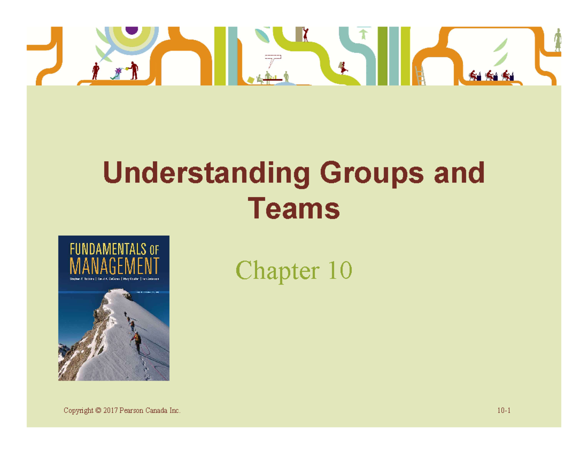 CH10 - Understanding Groups and Teams - Understanding Groups and Teams ...
