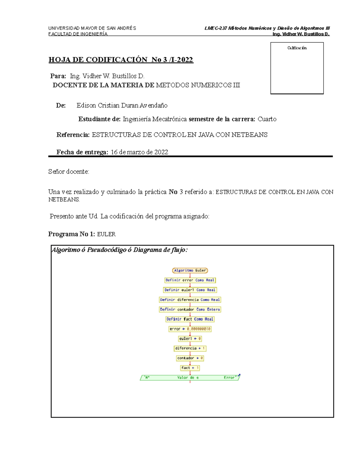 Listas en programación orientada a objetos con Java - UNIVERSIDAD MAYOR ...