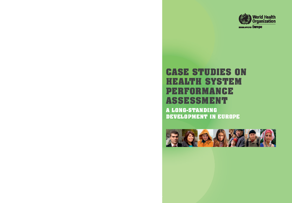 19228 HSPA Analytical case studies - CASE STUDIES ON HEALTH SYSTEM ...