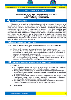 PROF ED 106 SG 4 - Pangasinan State University Course: BYPROFED 106 ...