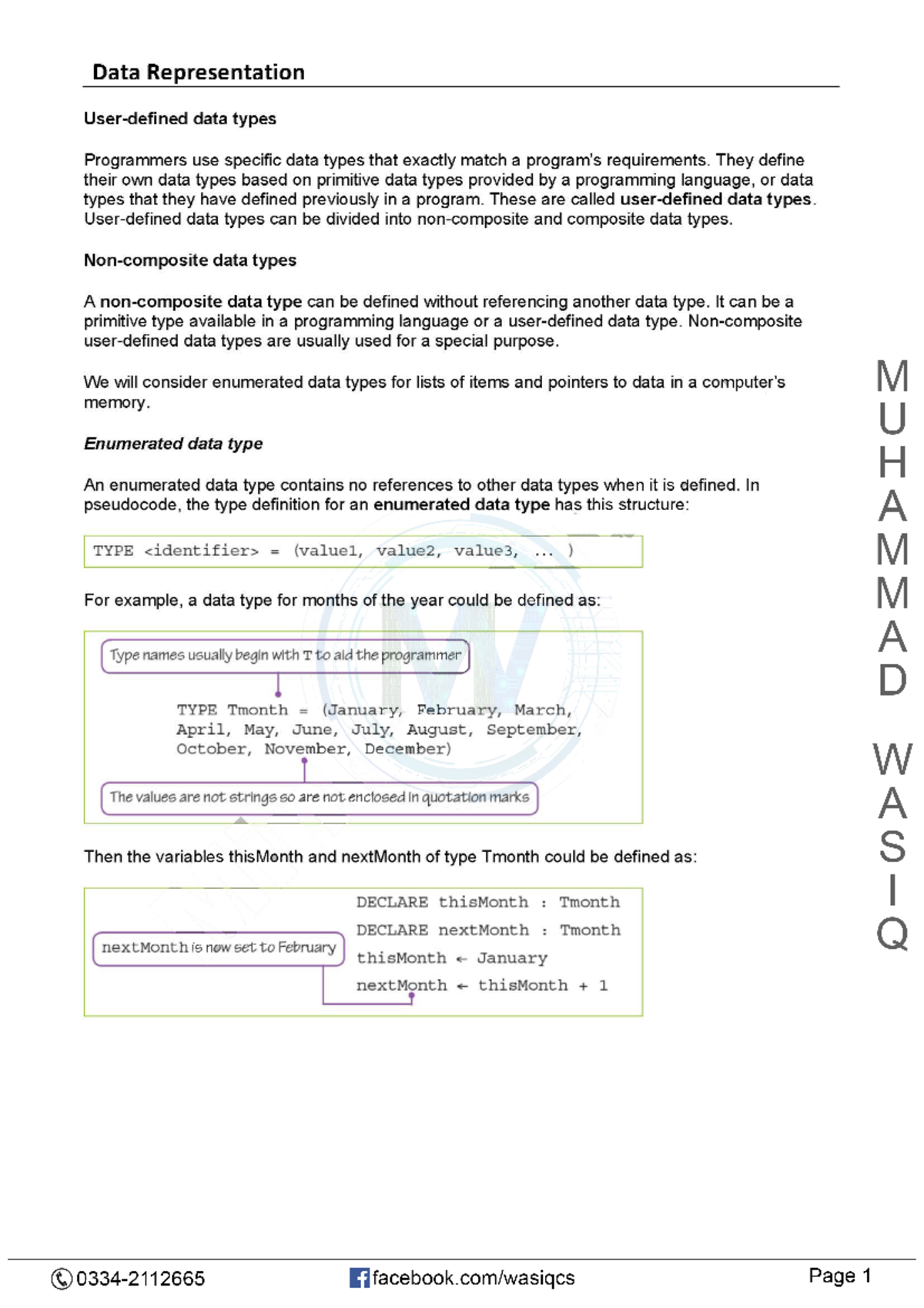 Ch - 1 Data Representation - Data Communication and Networking - Studocu