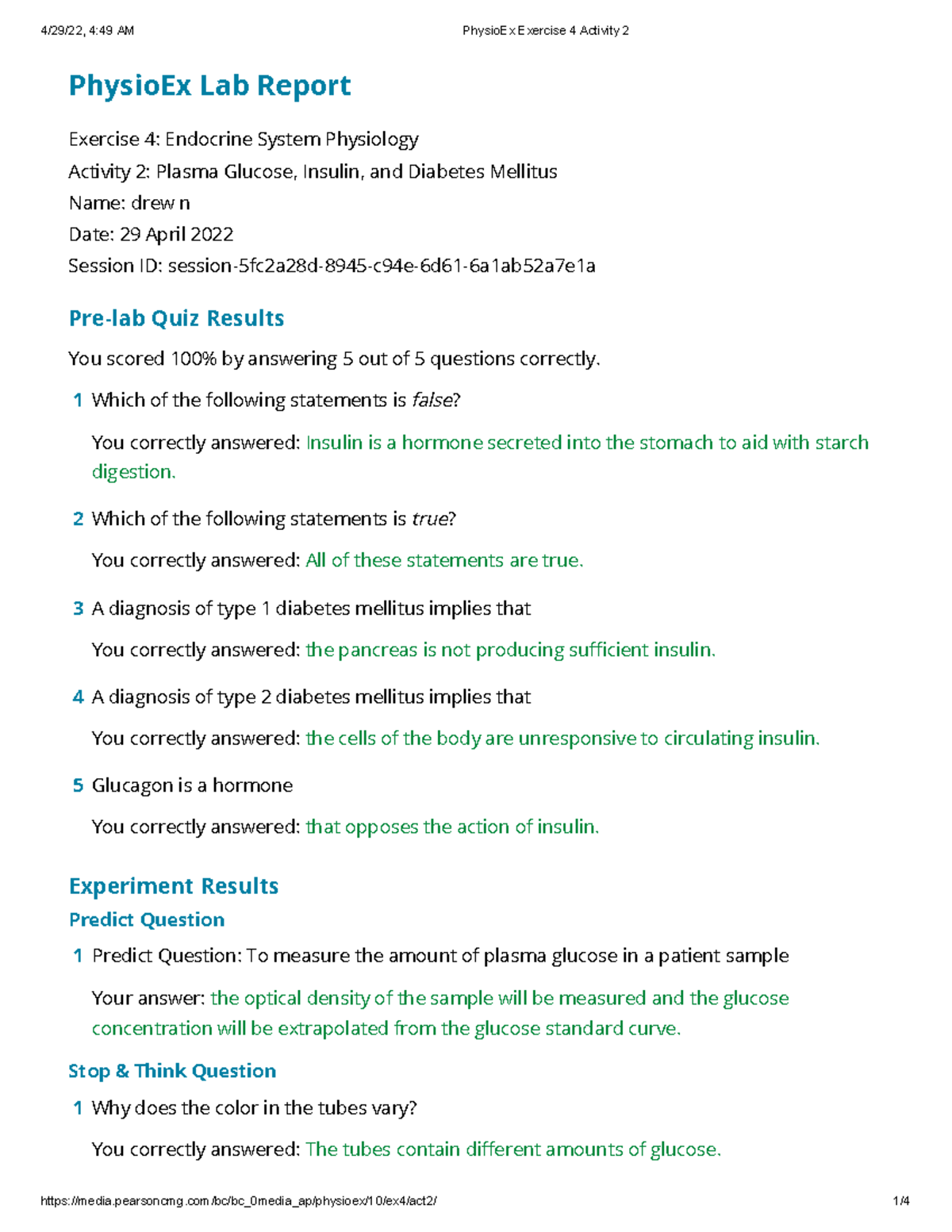 Physio Ex Exercise 4 Activity 2 Lab Answers - PhysioEx Lab Report ...
