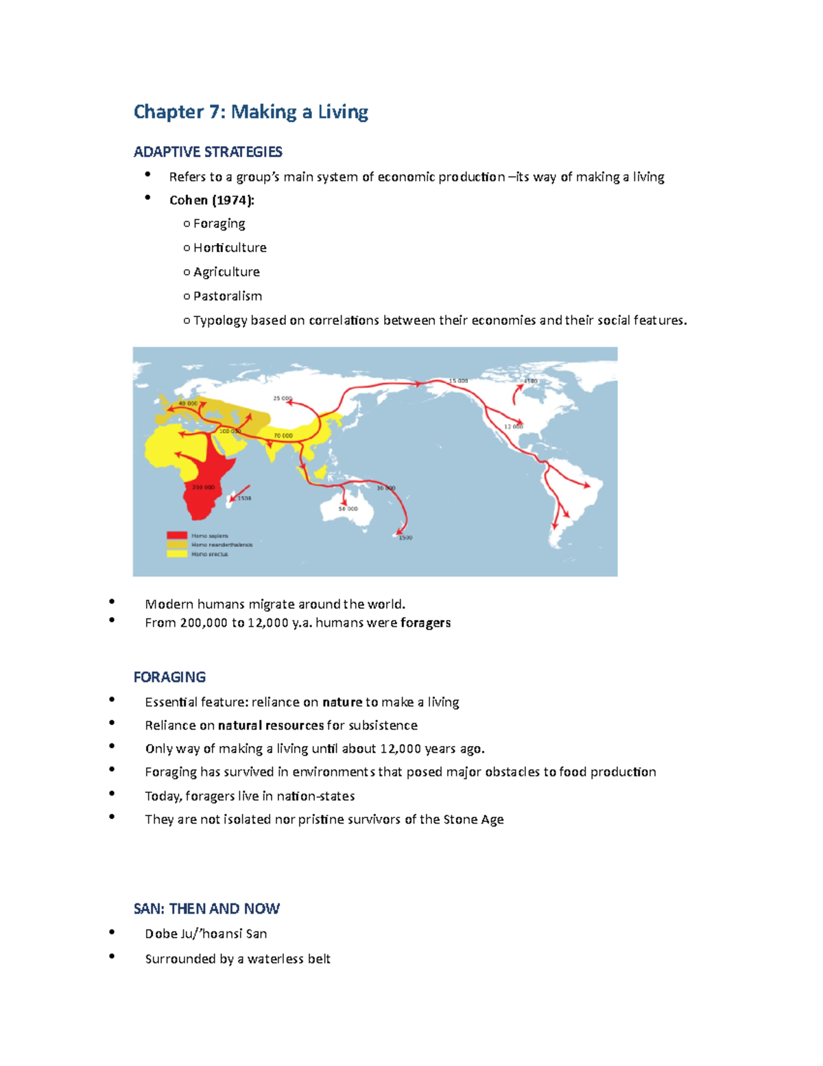 Chapter 7 - Professor was Valentina Martinez. This course was taken ...