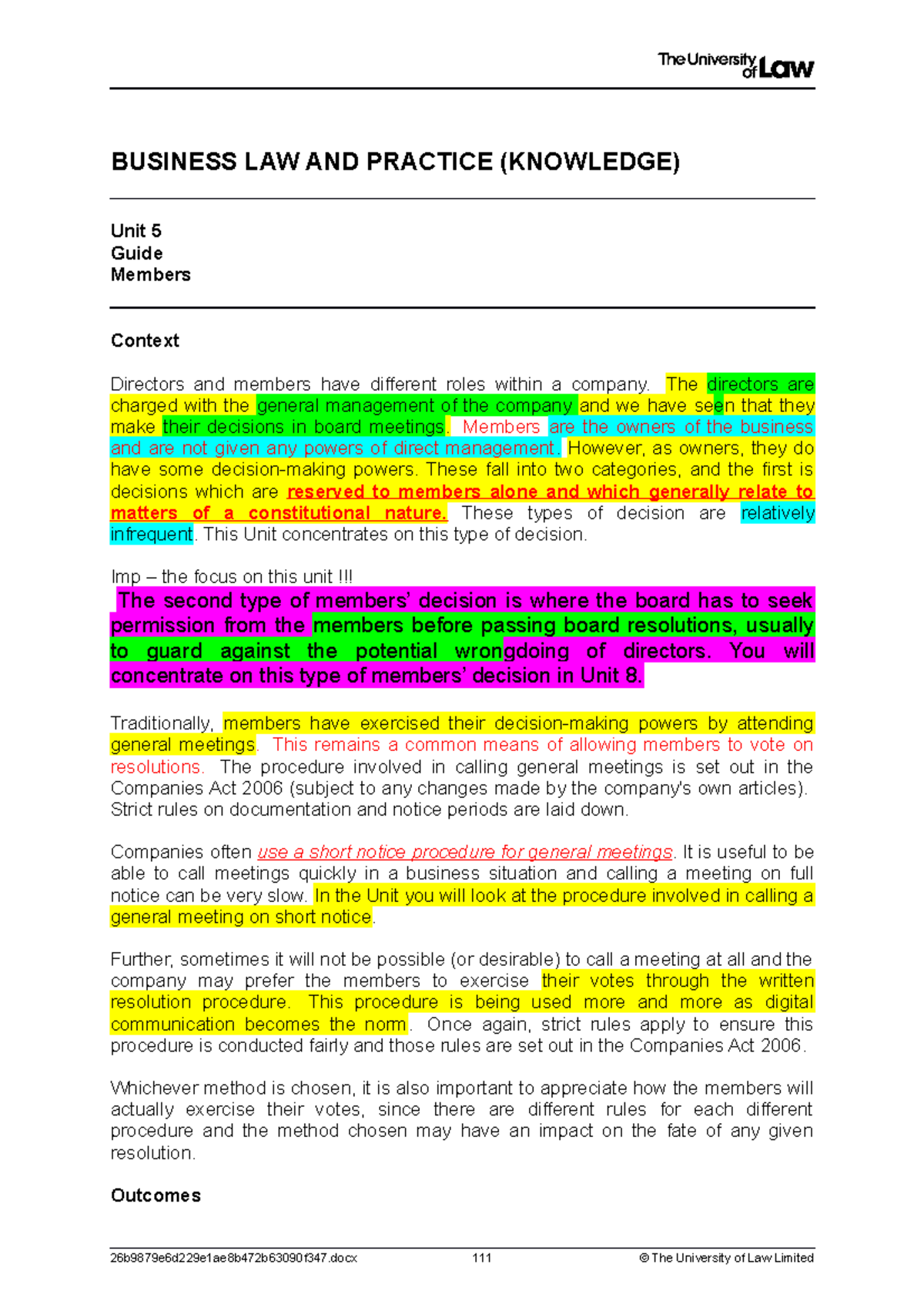 WS 5 Members REV - On [a date 8 years ago] you were refused entry ...