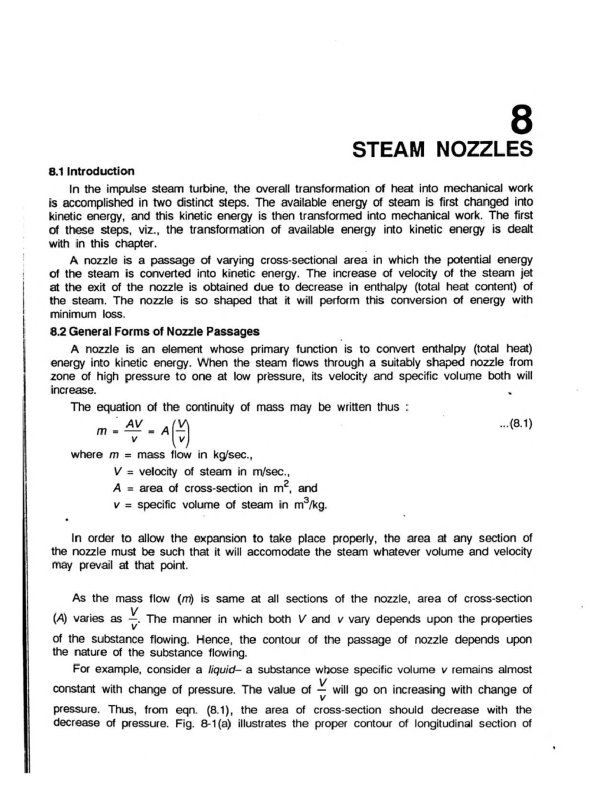 Introduction of heat engines - 8 STEAM NOZZLES 8 Introduction In the ...