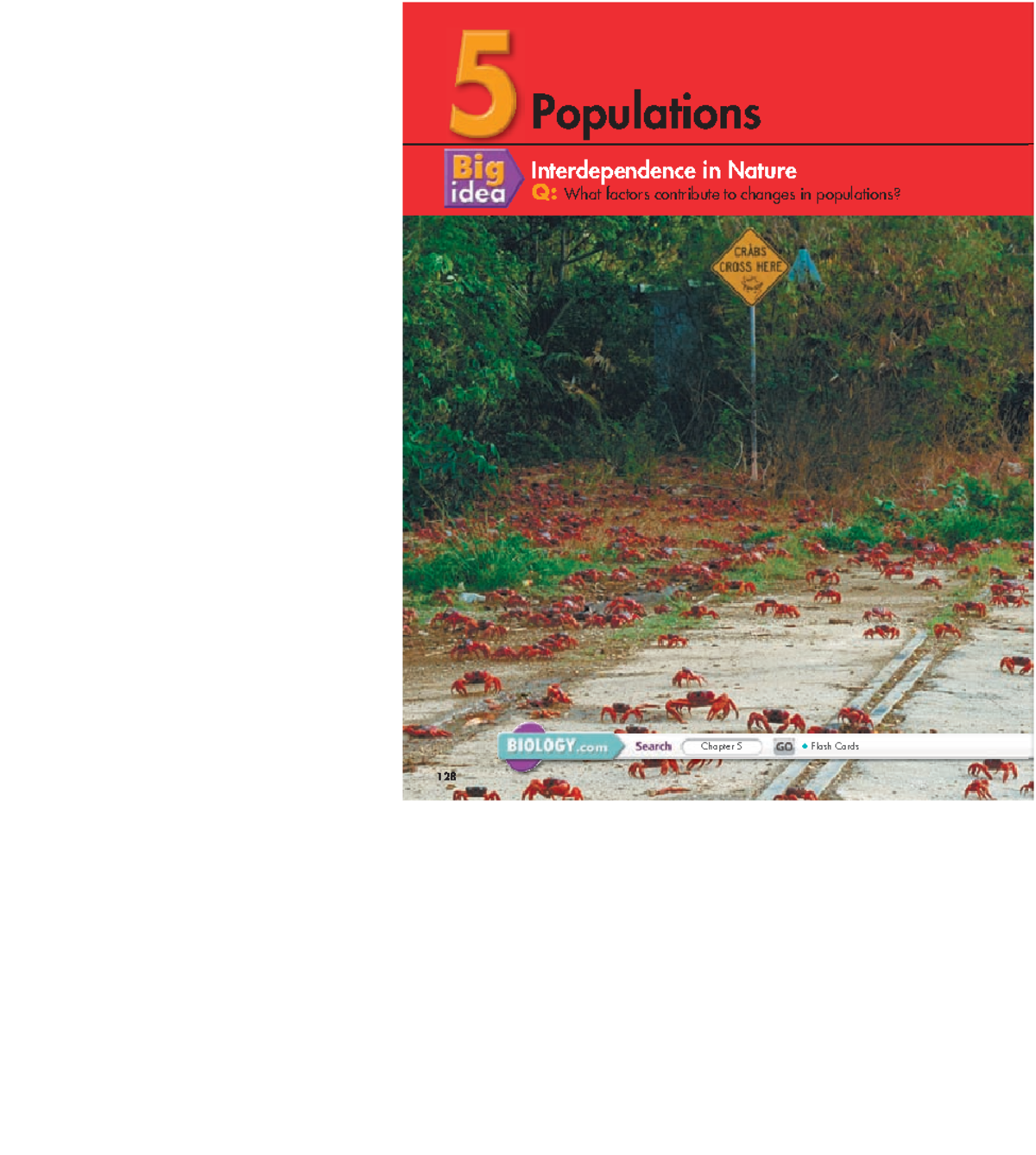 Chapter 05 - Chapter 5 • Flash Cards Populations Interdependence in ...