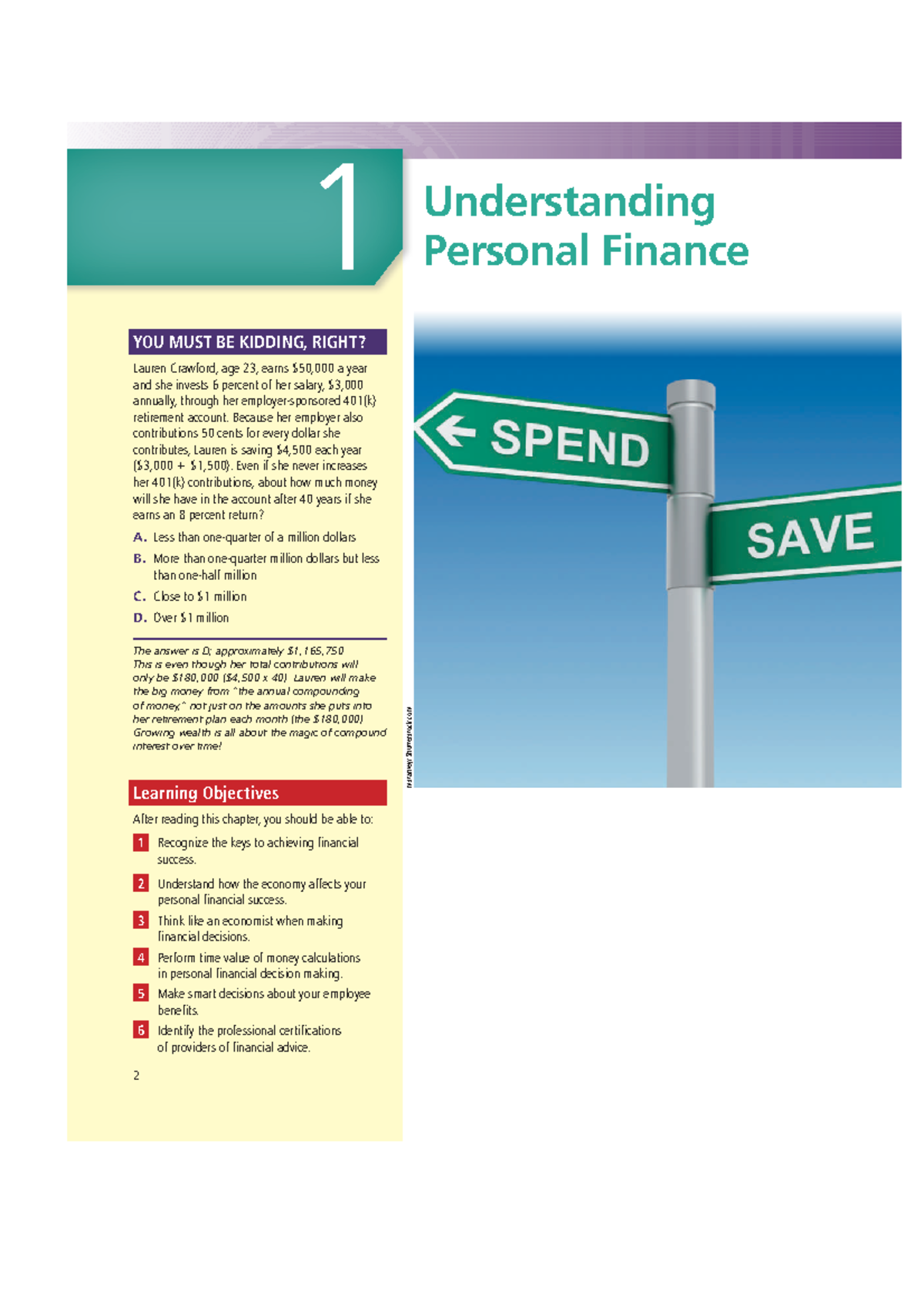 Chap 1 PF Understanding Personal Finance Garman - 2 1 Understanding ...