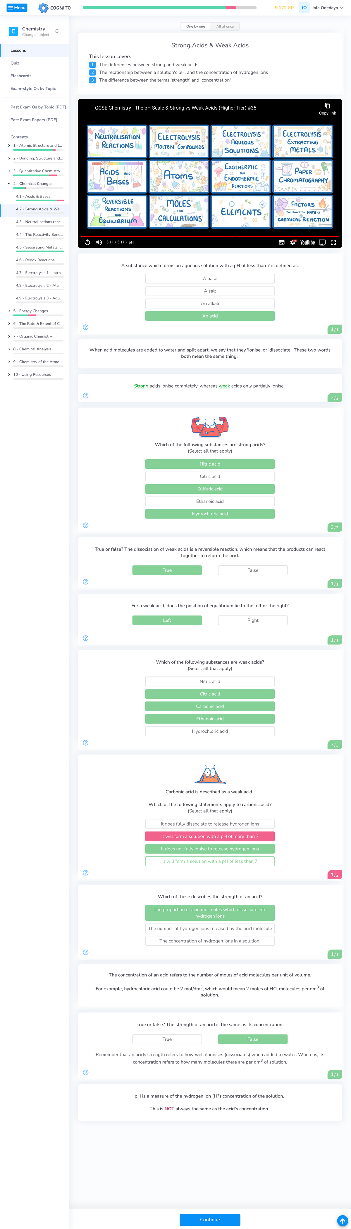 Cognito - Learn GCSE Maths, Biology, Physics and Chemistry 5 - One by ...