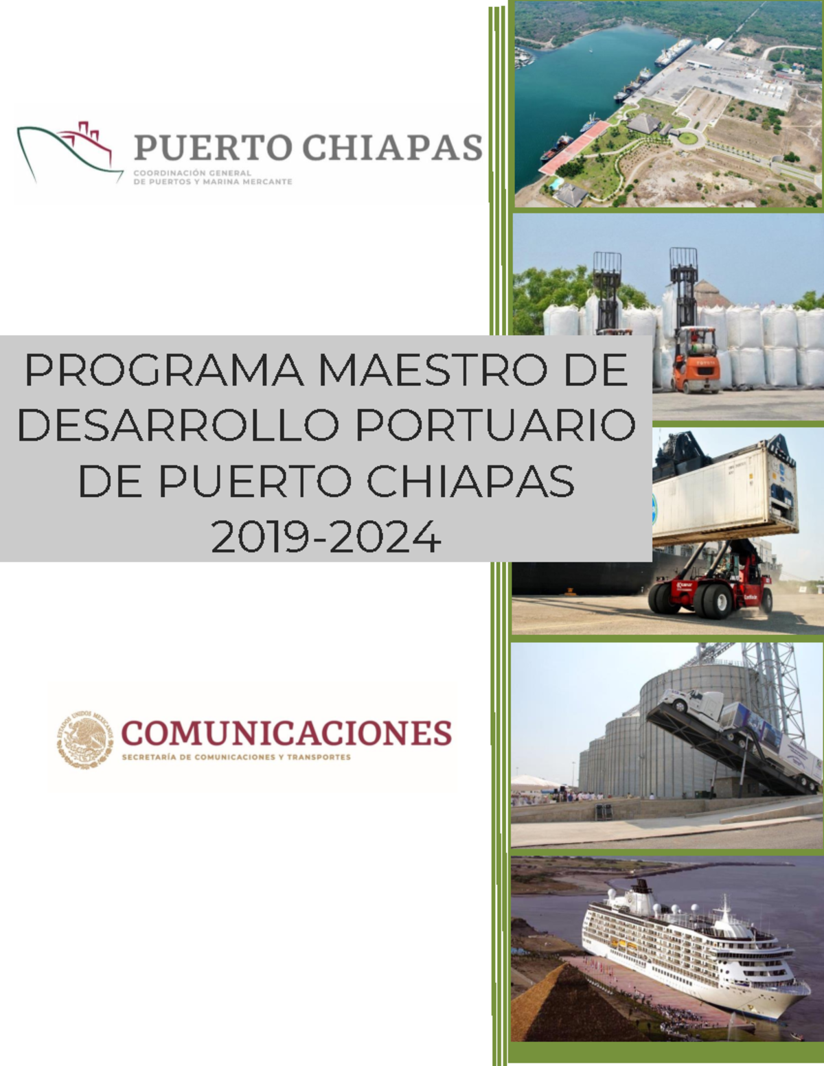 8 PMDP Puerto Chiapas 2019 2024 - PROGRAMA MAESTRO DE DESARROLLO ...