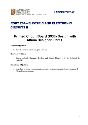 Course Specification Form ROBT206 S23 - approved by the Academic ...