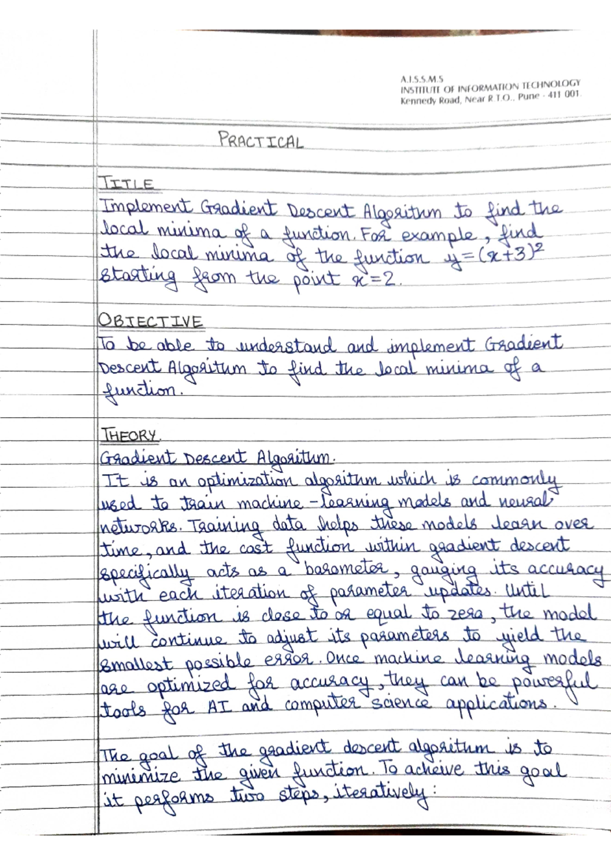 ML Practical 4 - Computer Networks - Studocu