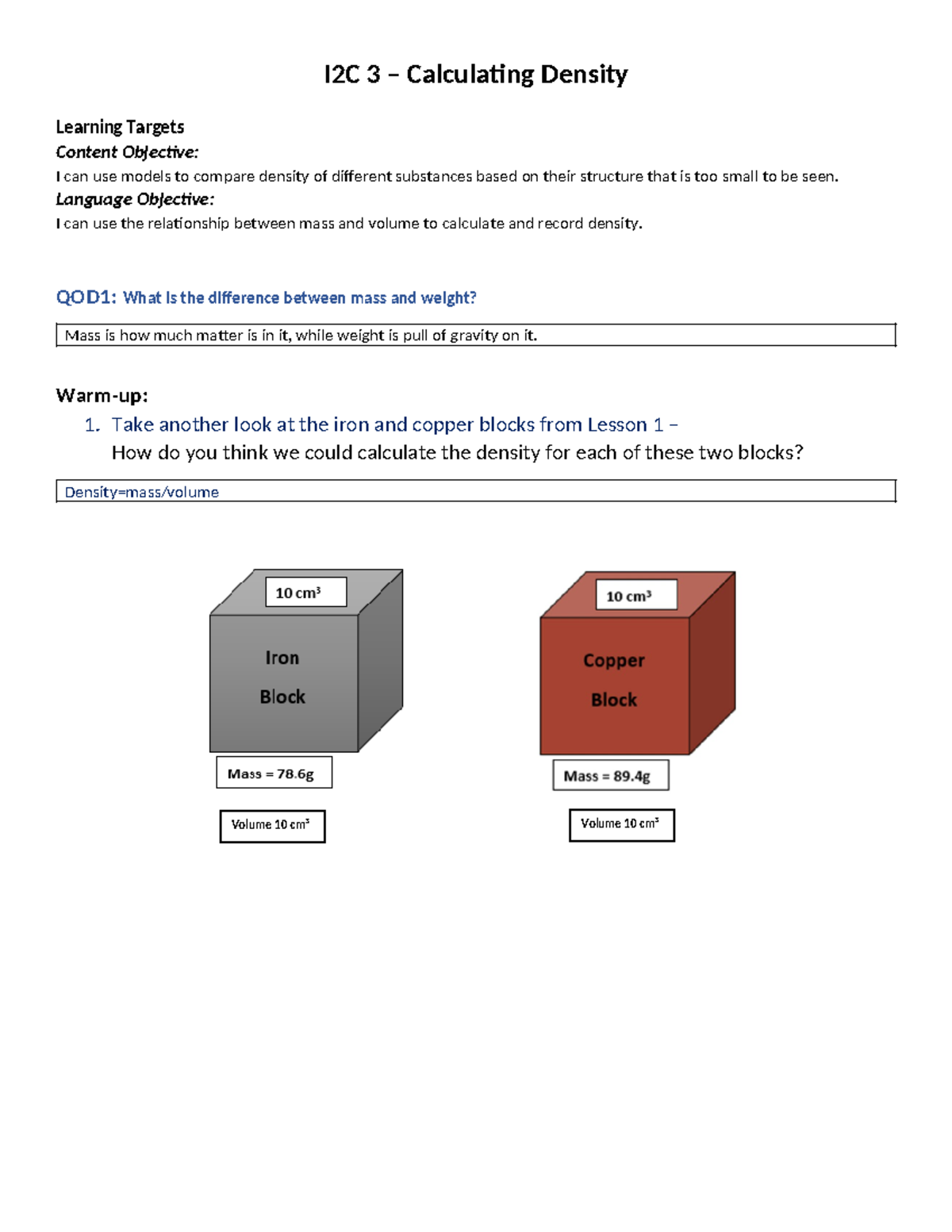 I2C 3 Calculating Density-8bbfaf-65d584 - I2C 3 – Calculating Density ...