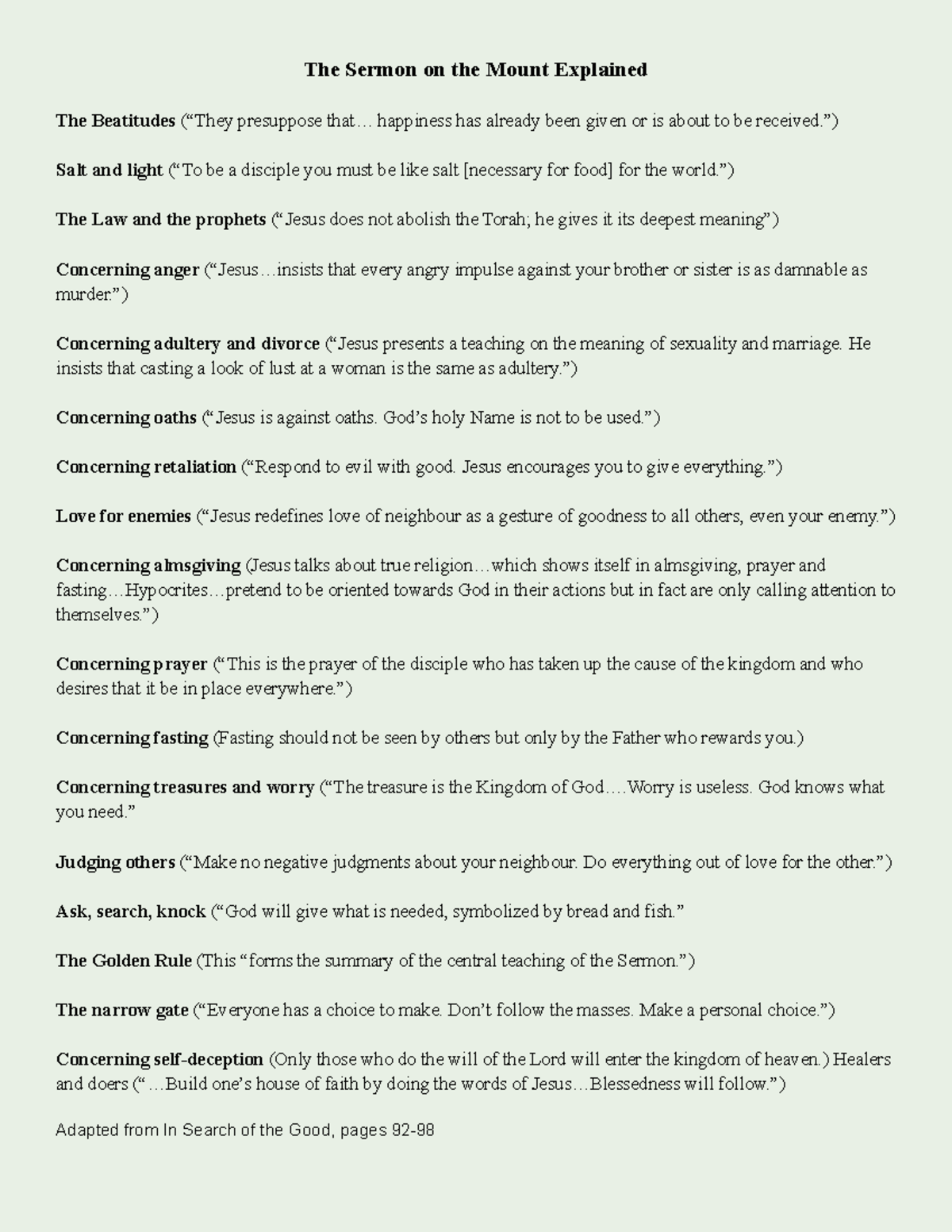 2 The Sermon on the Mount Explained - .. happiness has already been ...