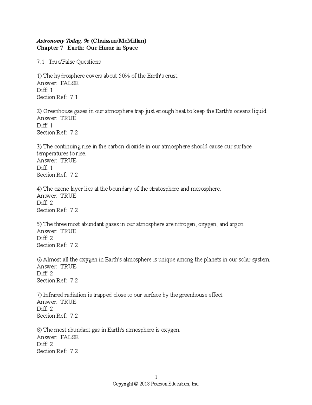 Chapter 07 - useful notes - Astronomy Today, 9e (Chaisson/McMillan ...