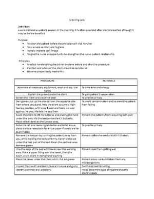 Checklist with Rationale for Intradermal & Intramuscular Injection - ADMINISTERING INTRADERMAL ...