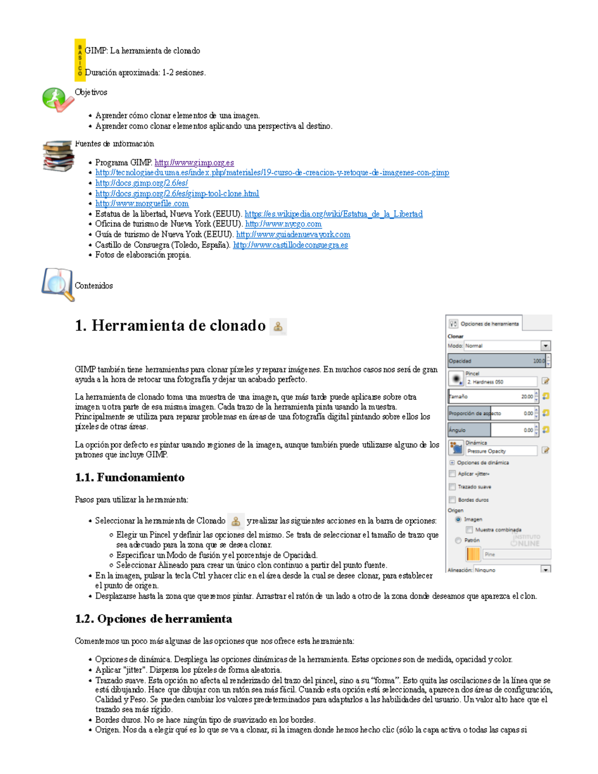 1 3-La herramienta de clonado - GIMP: La herramienta de clonado ...