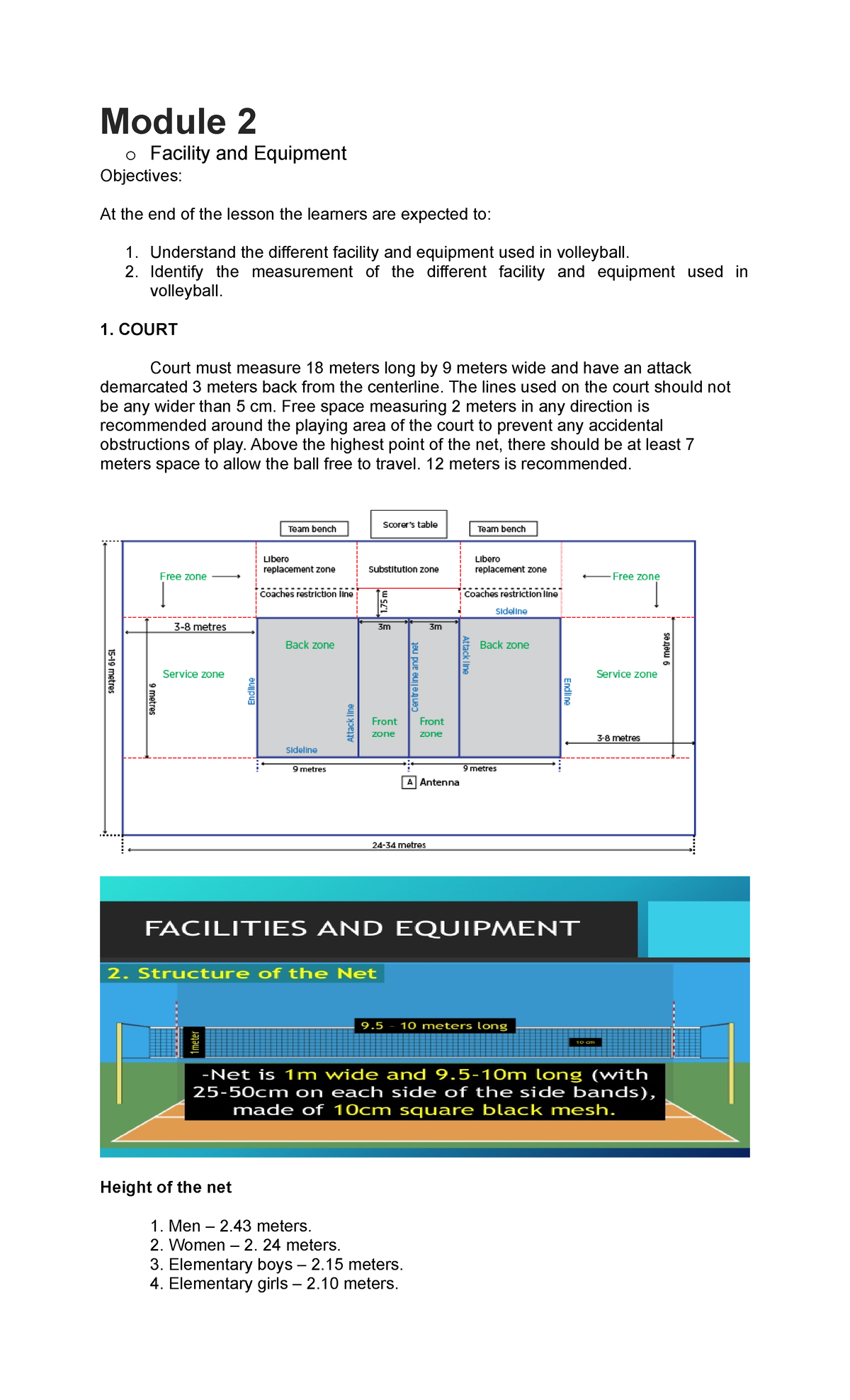 Module 2 Facilities and Equipment - Module 2 o Facility and Equipment ...