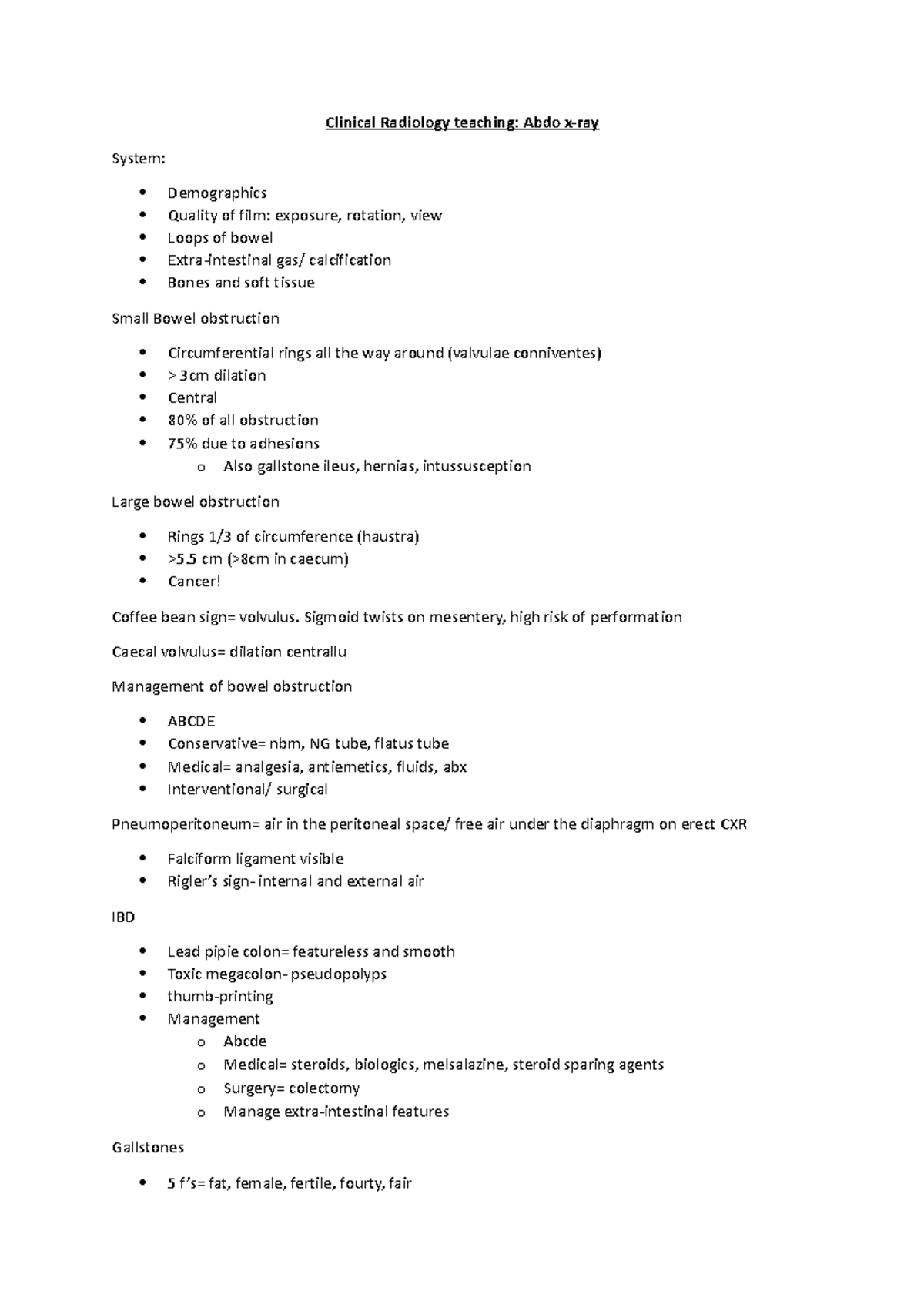Clinical radiology 2 axr - Clinical Radiology teaching: Abdo x-ray ...