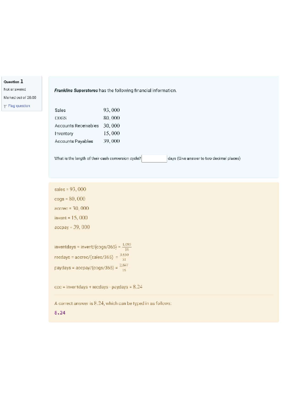 Week 5 Homework Assignment - Working Cap Mgmt - strategic management - Studocu