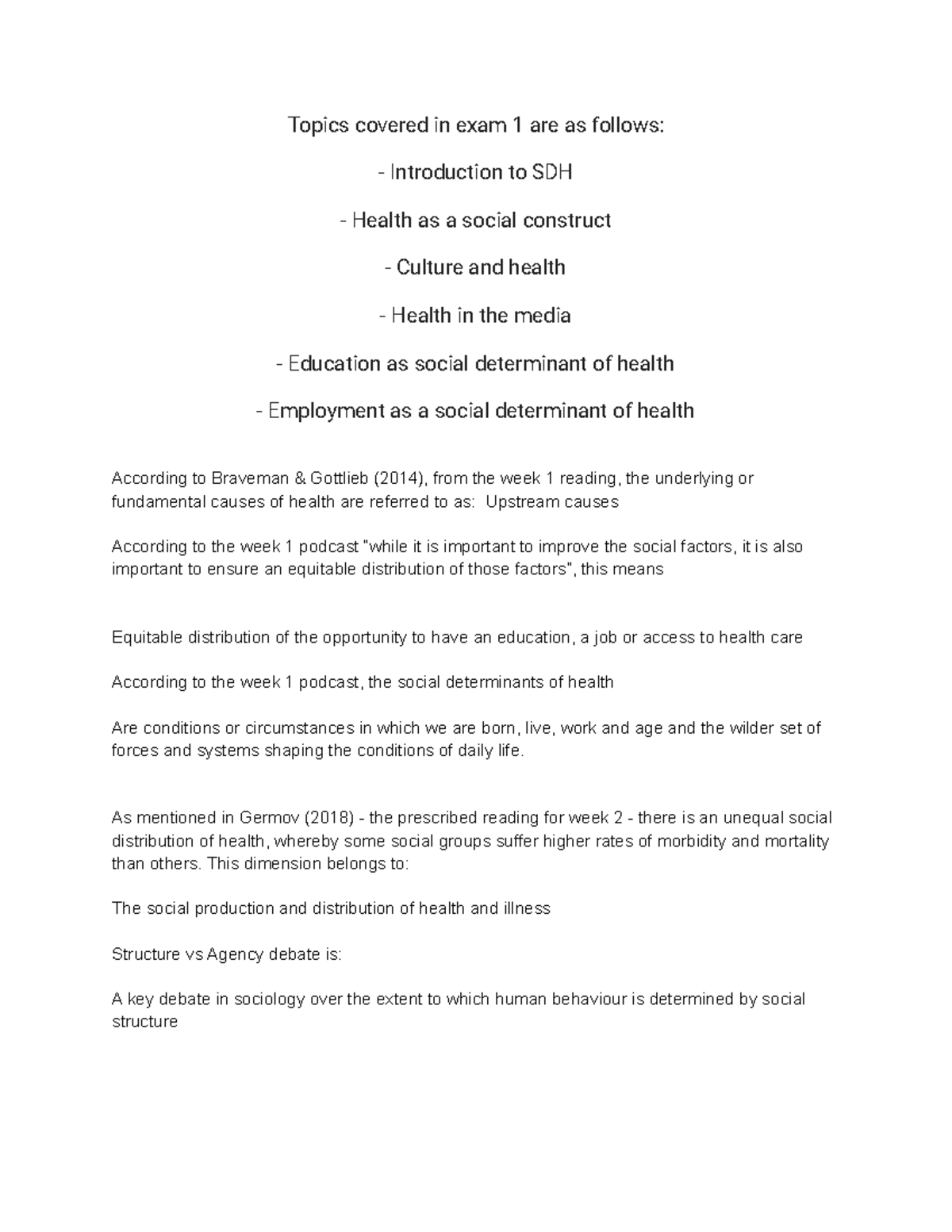 Pheshd Enquiry Notes + 1,200 word SDH HIV AIDS. Oct 9th - Topics ...