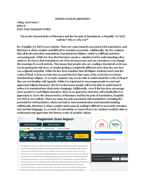 CEU Timeline - CREATE A TIMELINE OF THE MILESTONES AND A BRIEF ...