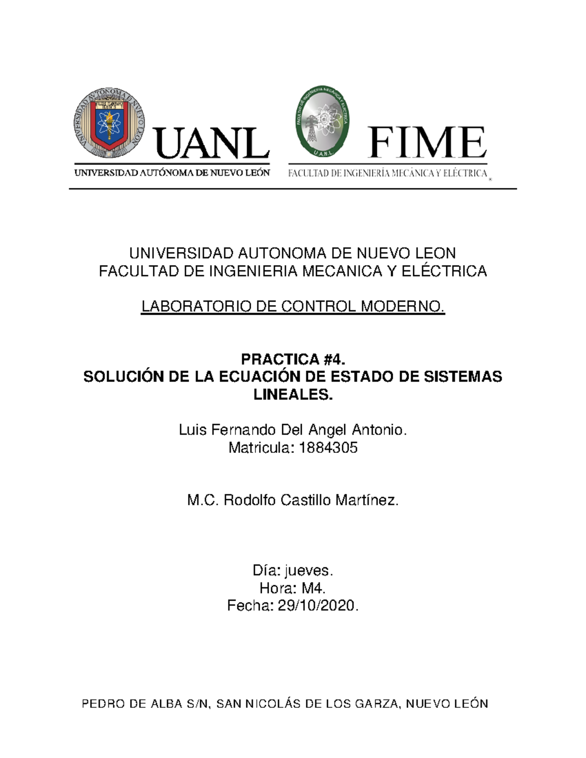 Practica 4 - assadasddasfa adsfadf asfa a as fa fa fad adsfas da fds ...