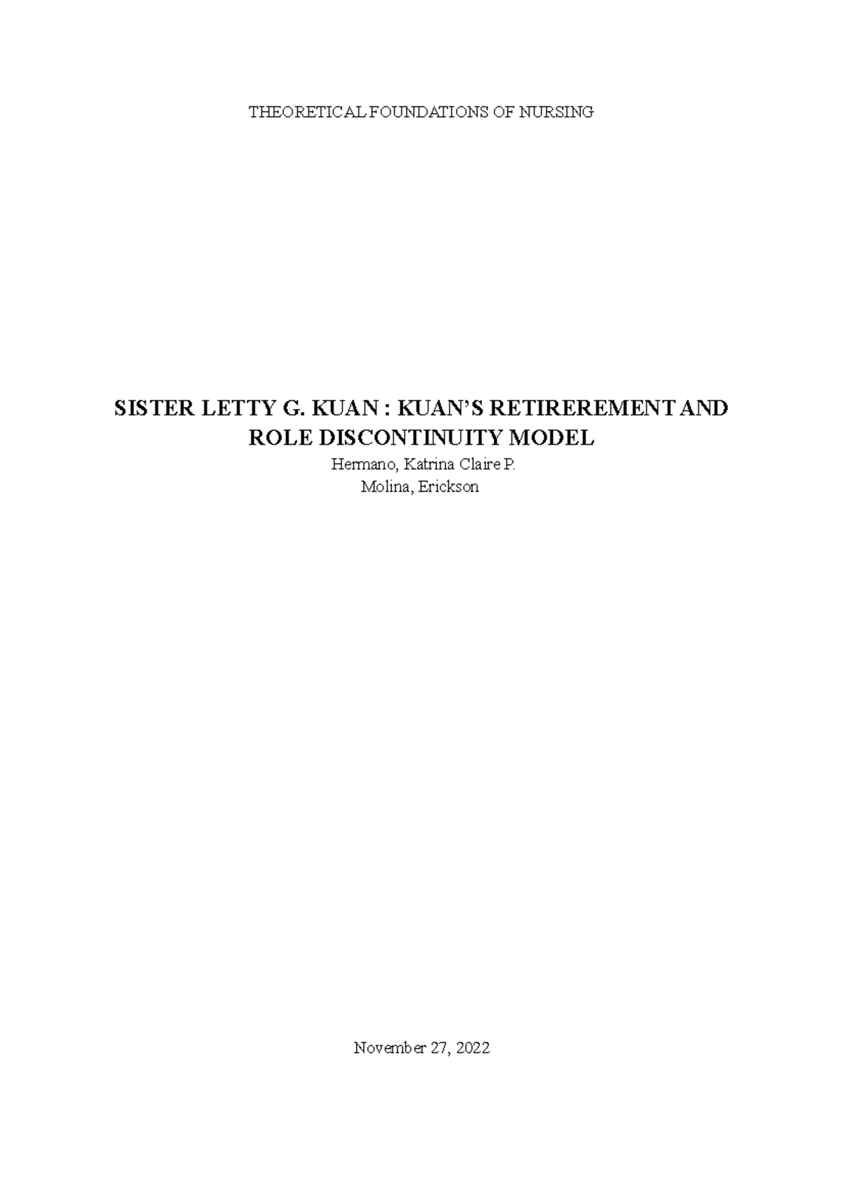 Kuans-Retirement-and-Role-Discontinuity-Model - THEORETICAL FOUNDATIONS ...