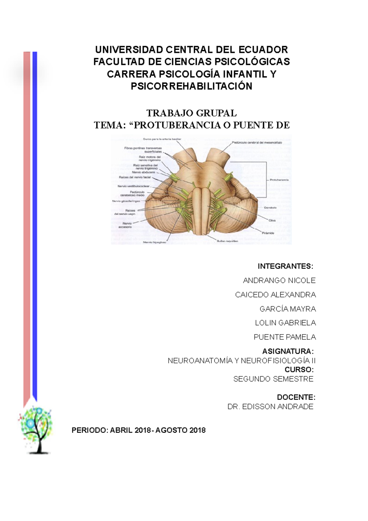Protuberancia Completo - UNIVERSIDAD CENTRAL DEL ECUADOR FACULTAD DE ...