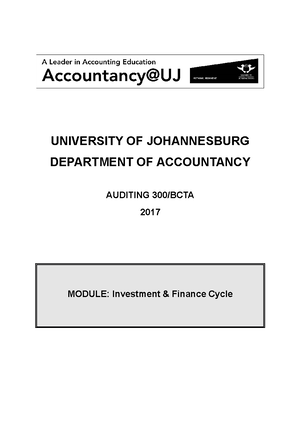 Payroll - Module - Practice makes perfect. - UNIVERSITY OF JOHANNESBURG ...