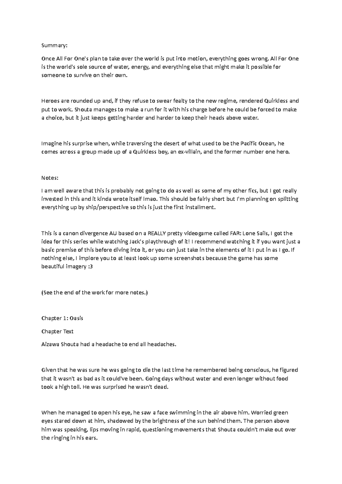 Beyond the horizon - Once All For One's plan to take over the world is ...