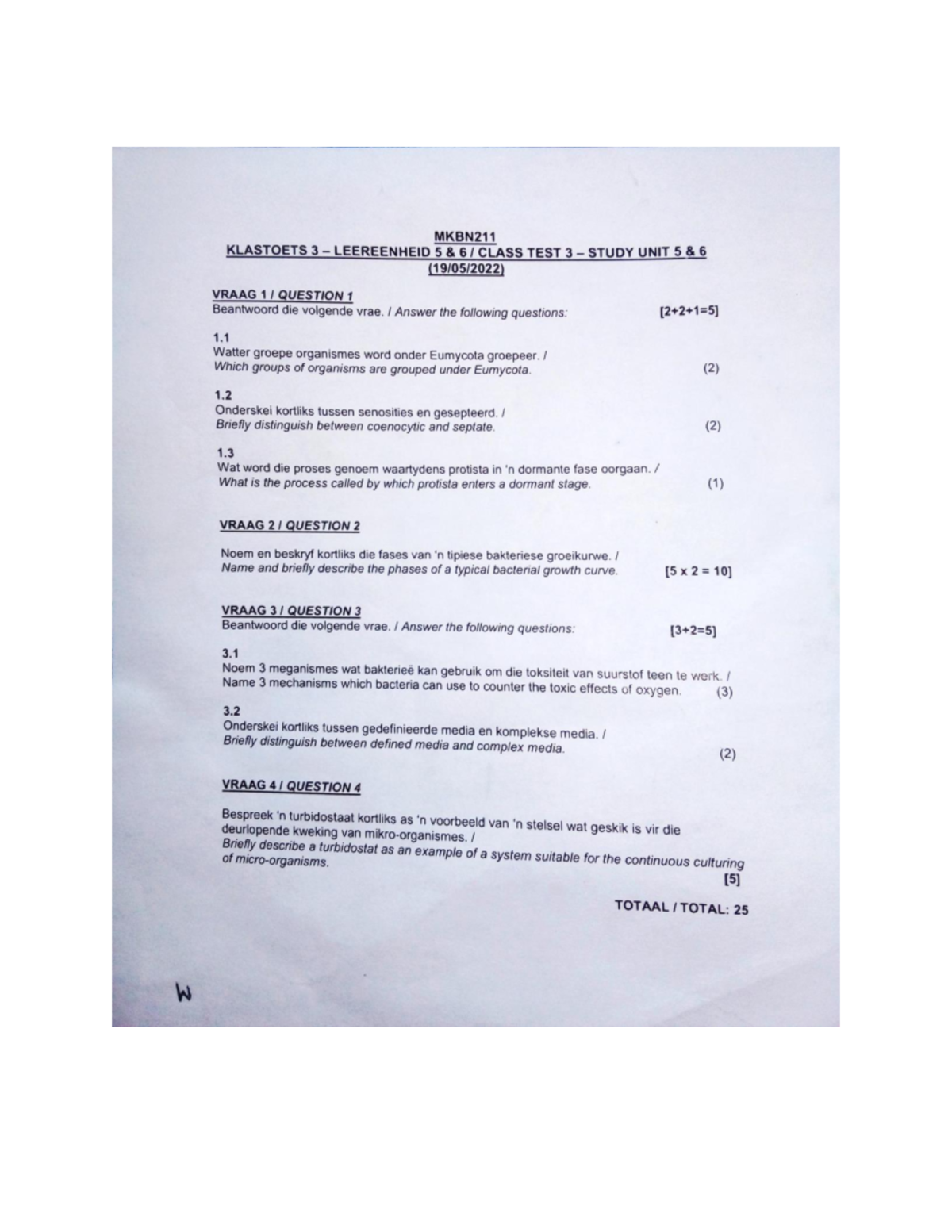 MKBN211(Classtest 3)unit5&6 - MKBN 211 - Studocu
