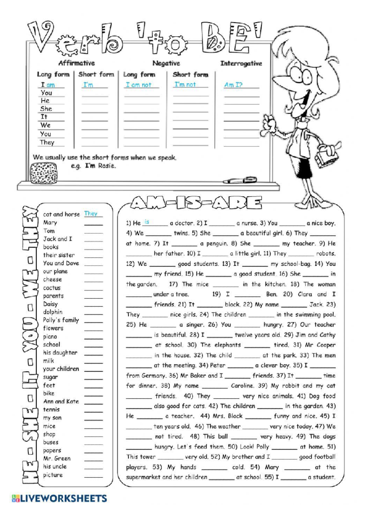 E41ba7ceb1 ejercicios 6 2 convertido - Affirmative Negative ...