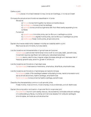 Exercise 4 Handout (axial skeleton) - BMS 250 Exercise 4 Worksheet Name