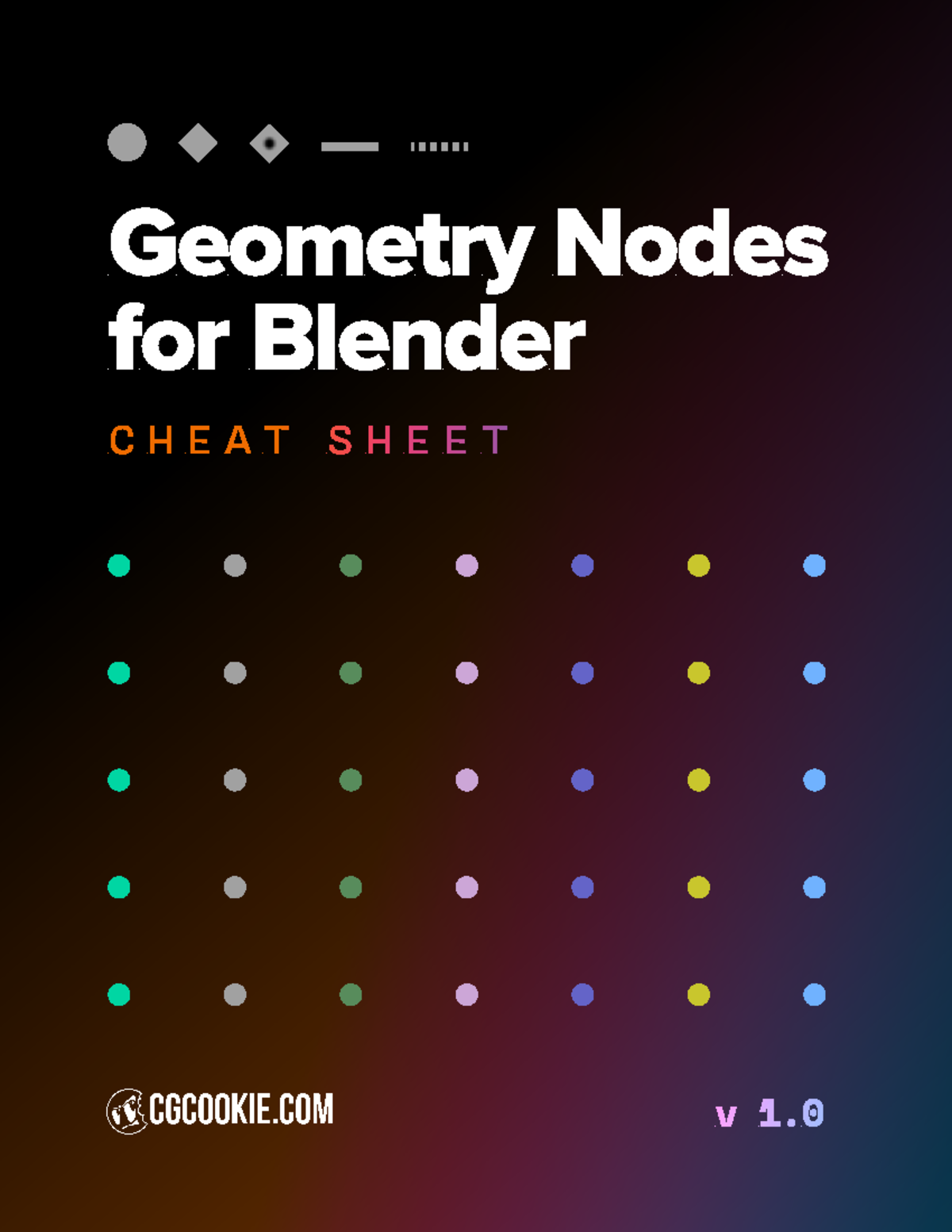 Geometry Nodes-Cheatsheet - - Studocu