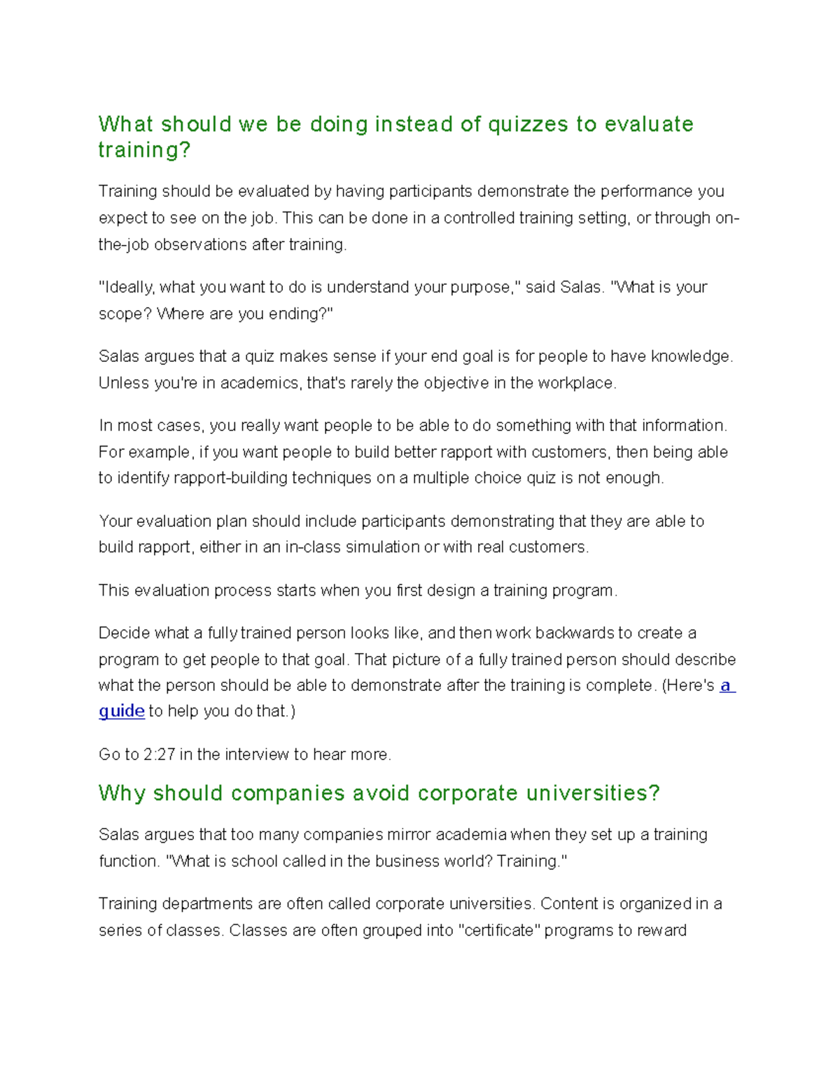 Alternative Evaluation Methods For Training Programs Studocu alternative-evaluation-methods-for-training-programs-studocu